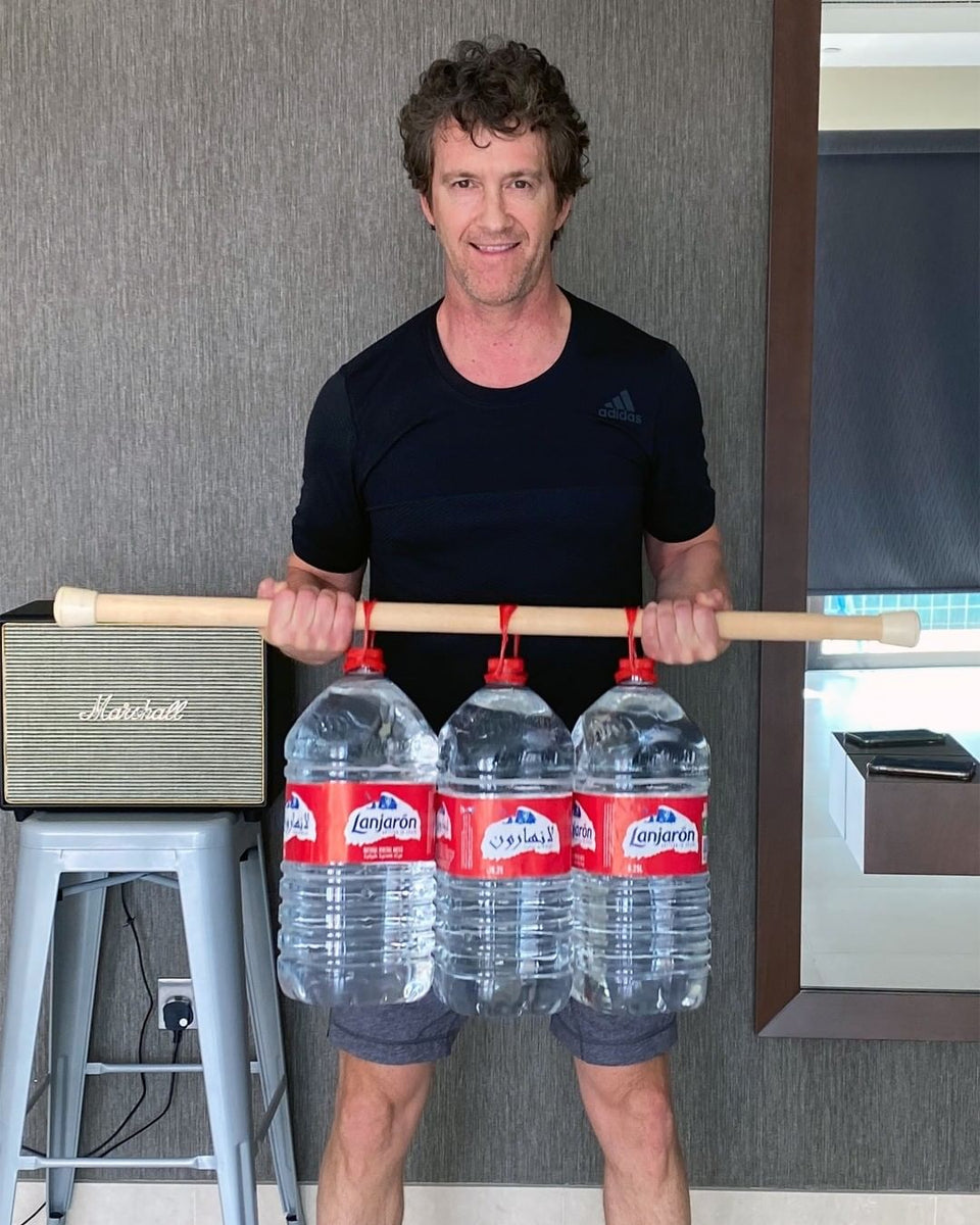 Lanjarón, pure natural mineral water that's great for the home workout ...